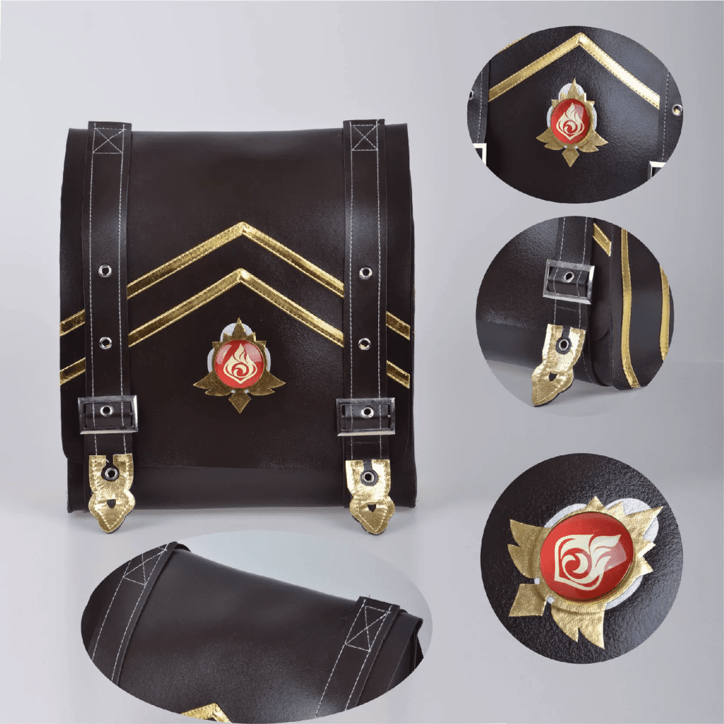 Klee Cosplay Backpack – Genshin Impact Red Backpack for Cosplay
